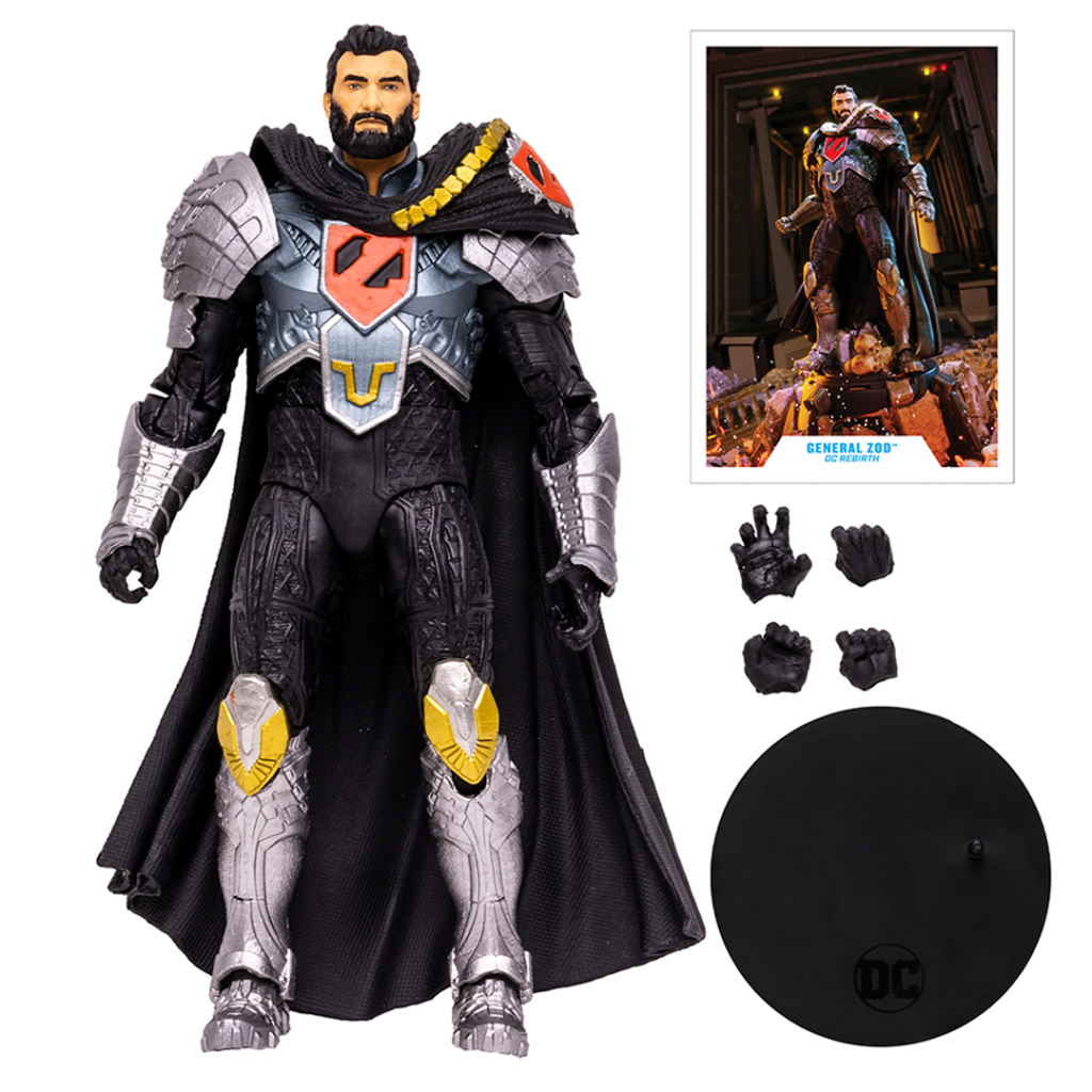 DC Multiverse DC Rebirth General Zod – Robot Negro