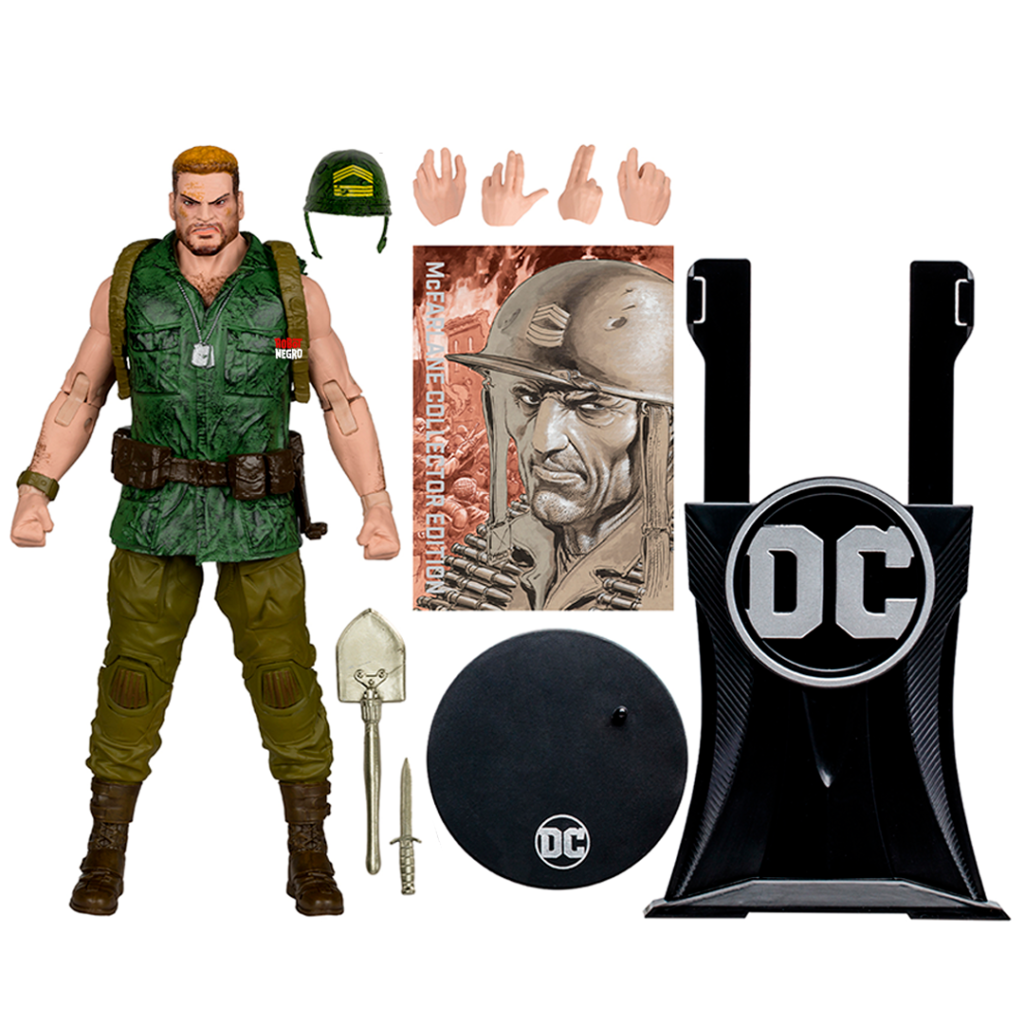DC Multiverse Sergeant Rock – Robot Negro