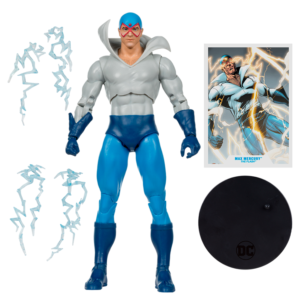 DC Multiverse The Flash Max Mercury (Gold Label) – Robot Negro