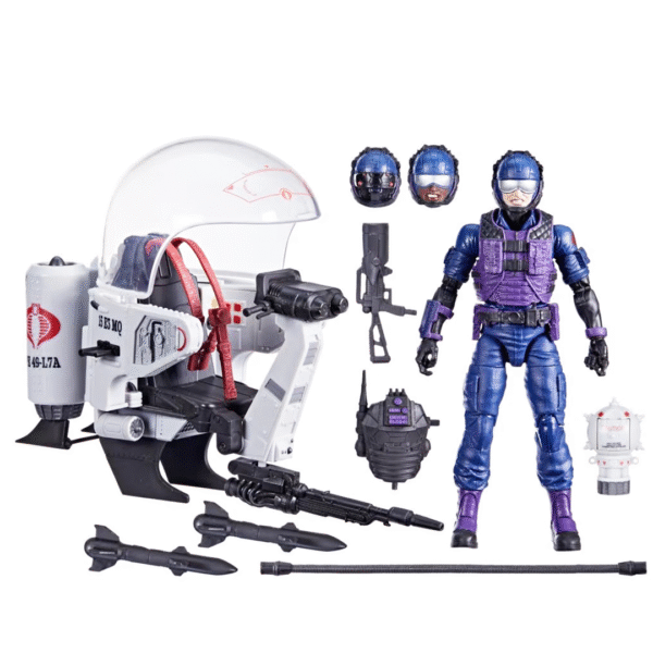 G.I. Joe Classified Series Tele-Viper & Cobra Flight Pod – Robot Negro