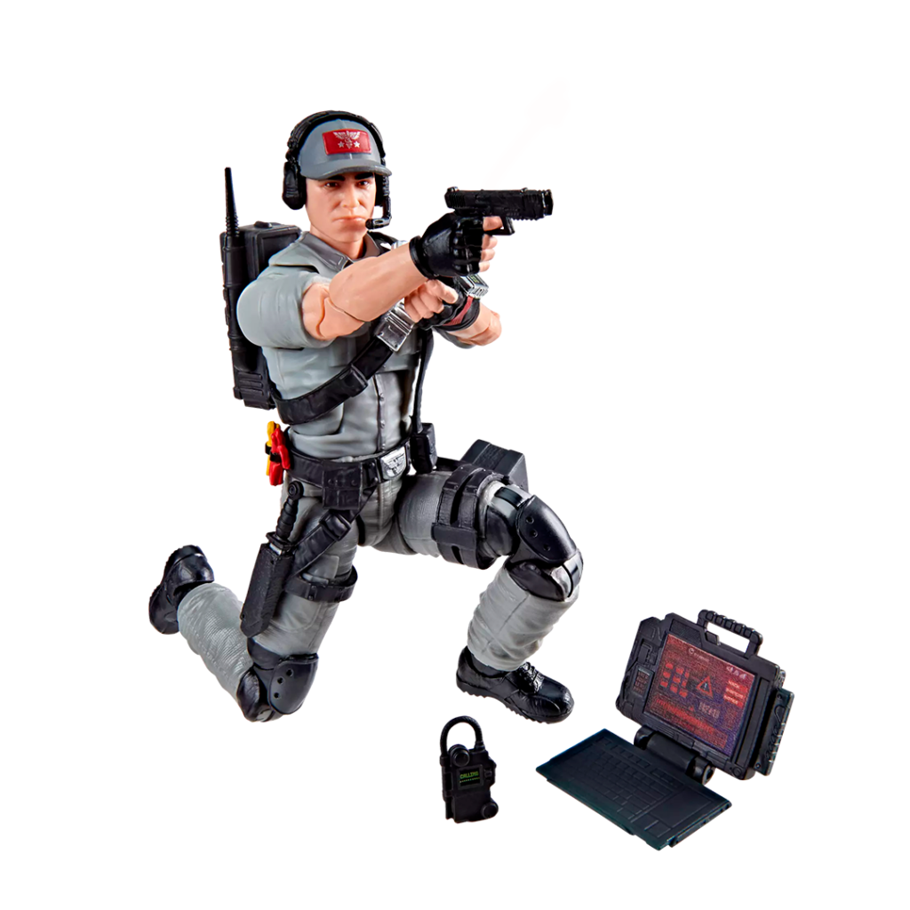 G.I. Joe Classified Series Blaine “Mainframe” Parker – LOOSE – Robot Negro